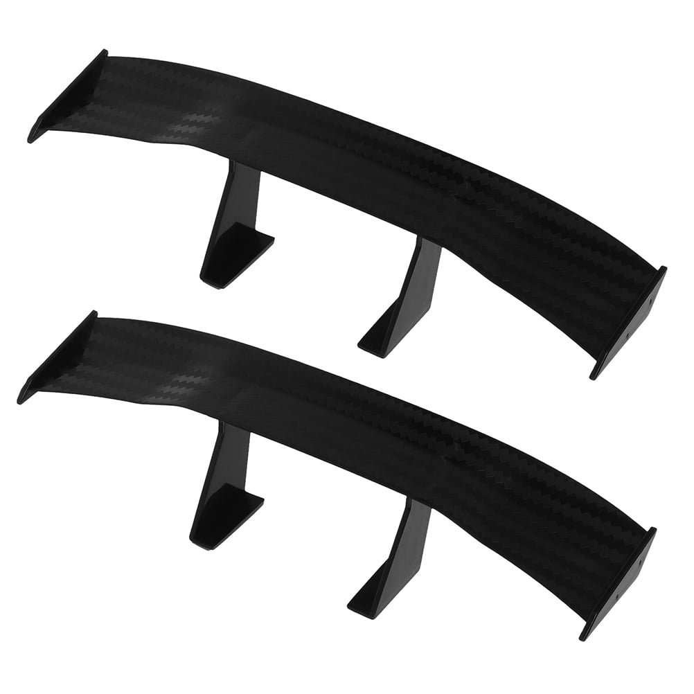 LEORX 2 Pcs Mini Spoiler For Car Black ABS Sporty Look Enhancing ...