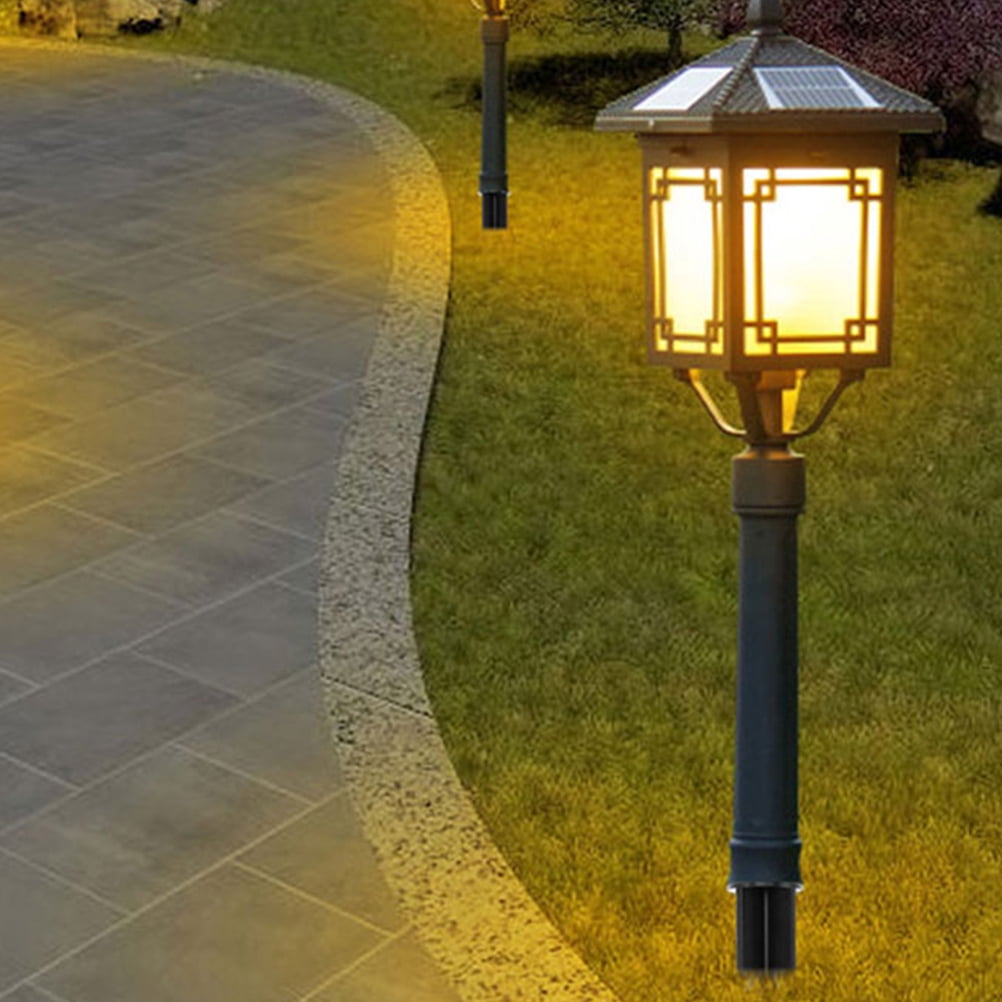 LEORX 2Sets Replacement Ground Stakes for Solar Lights Outdoor Easy ...