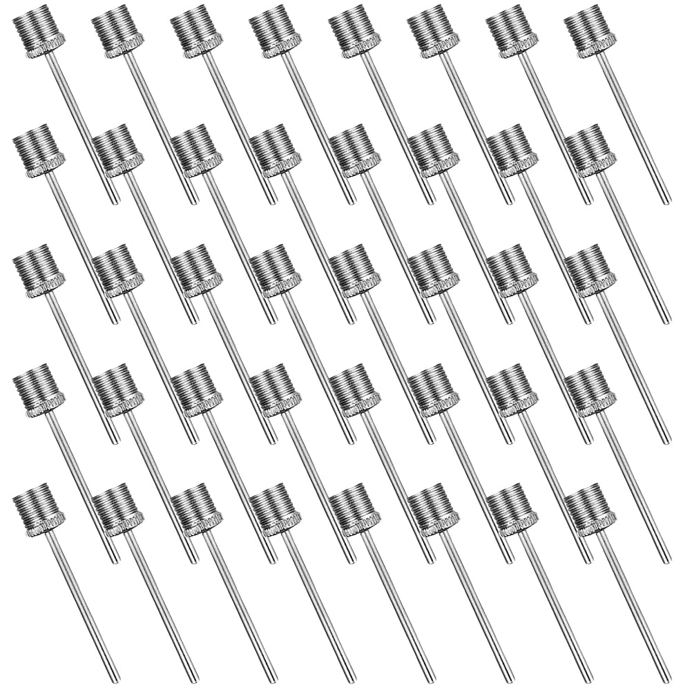 LEORX 200Pack Metal Ball Pump Accessories Stainless Steel for Inflation ...
