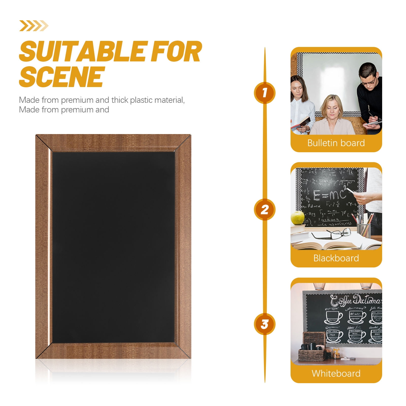 LEORX 20Pcs Chalkboard Labels Stickers for Storage Bins Erasable PVC ...