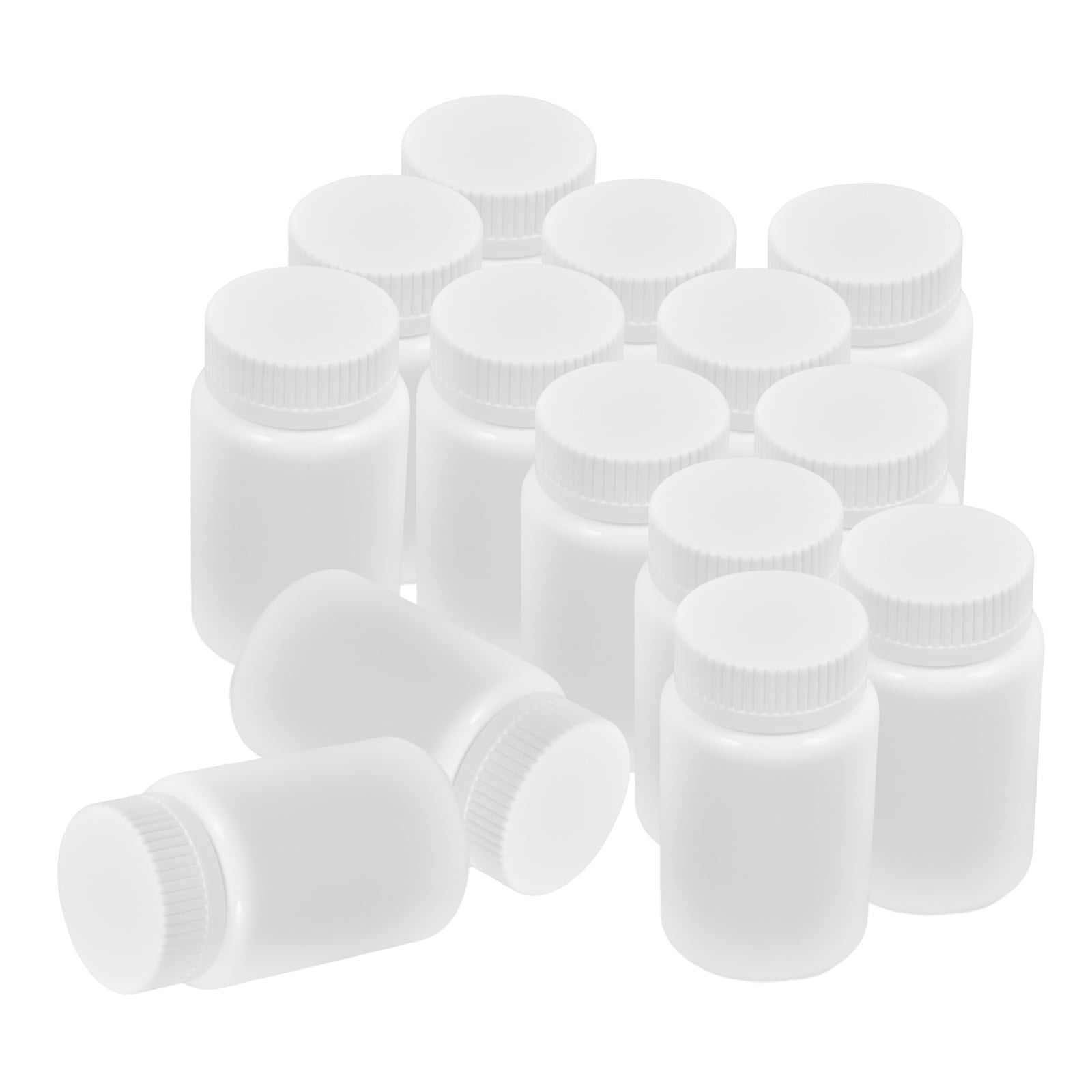 LEORX Sample Bottle Carrying Case Pill Bottle HDPE 20pcs - Walmart.com