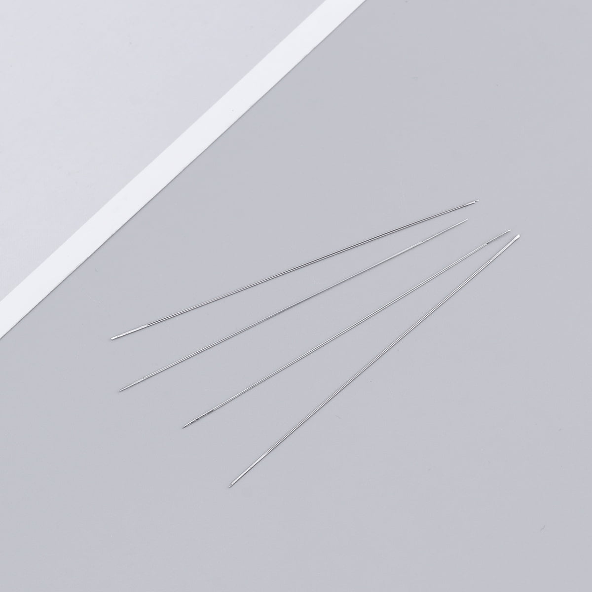 LEORX 24Pack Beading Needles Ultra Thin Long for Beaded Jewelry Craft ...