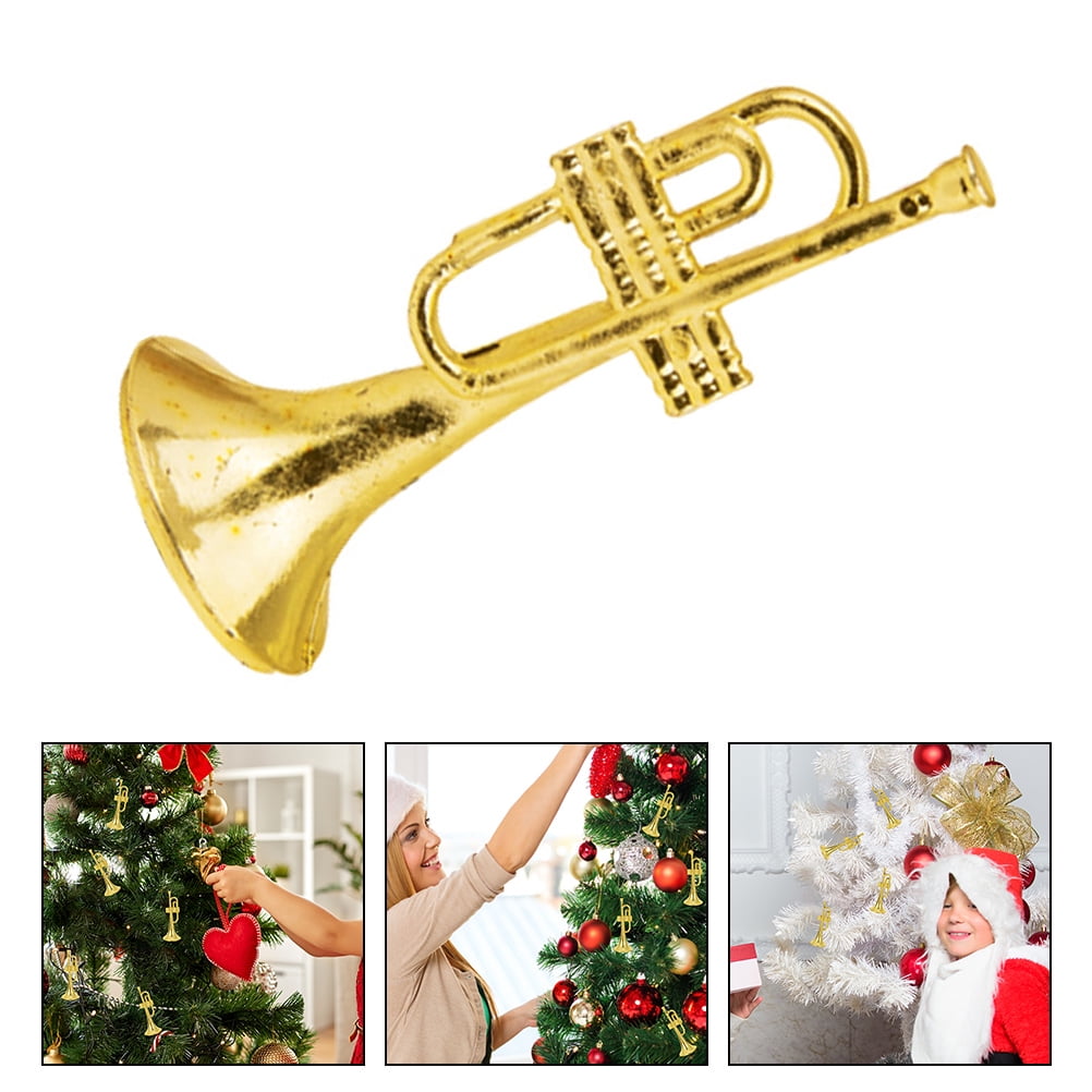 LEORX 24Pcs Musical Instrument Set Golden Plastic Craftsmanship for ...