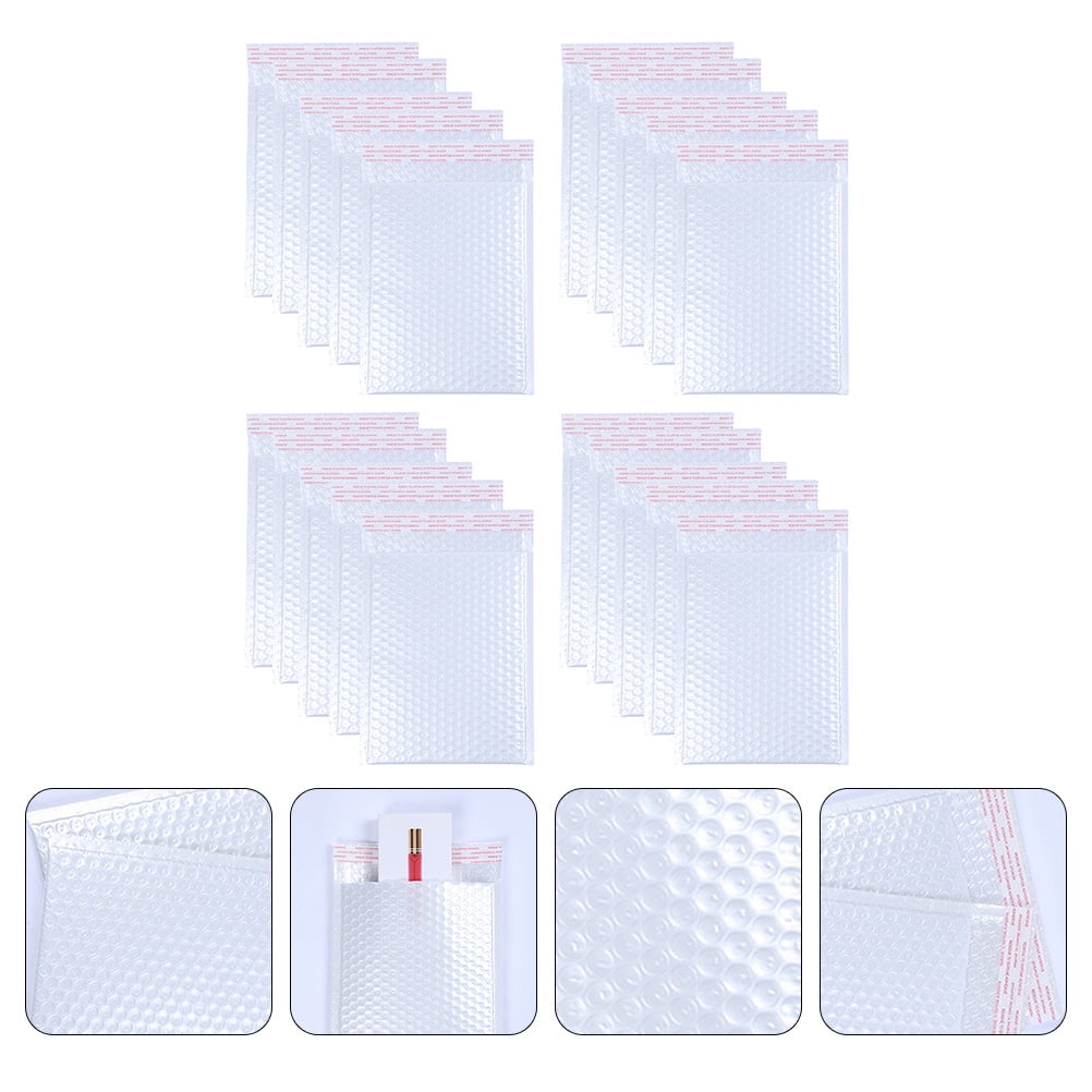 LEORX 25pcs Self Seal Mailing Shockproof Packaging Pouch With Tamper ...