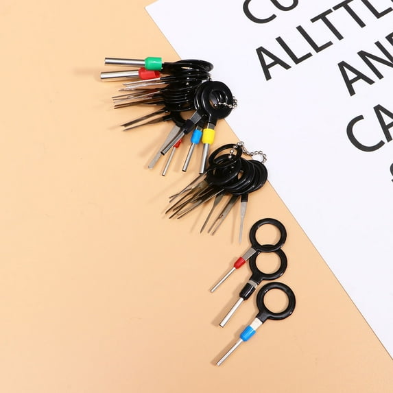 LEORX 29Pcs Car Connector Removal Tools Terminal Pin Ejector For ...