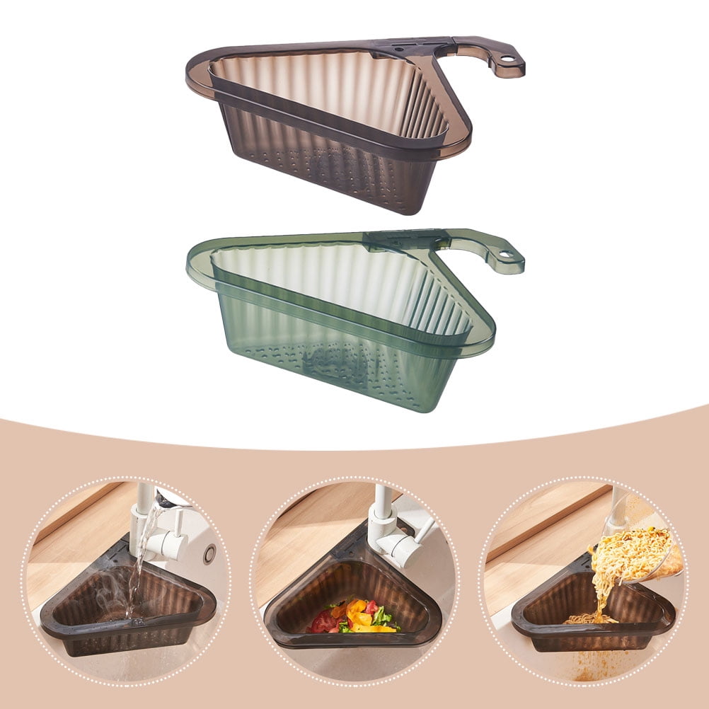 LEORX 2Pack Multi Purpose Drain Basket Household Filtering Food Residue ...