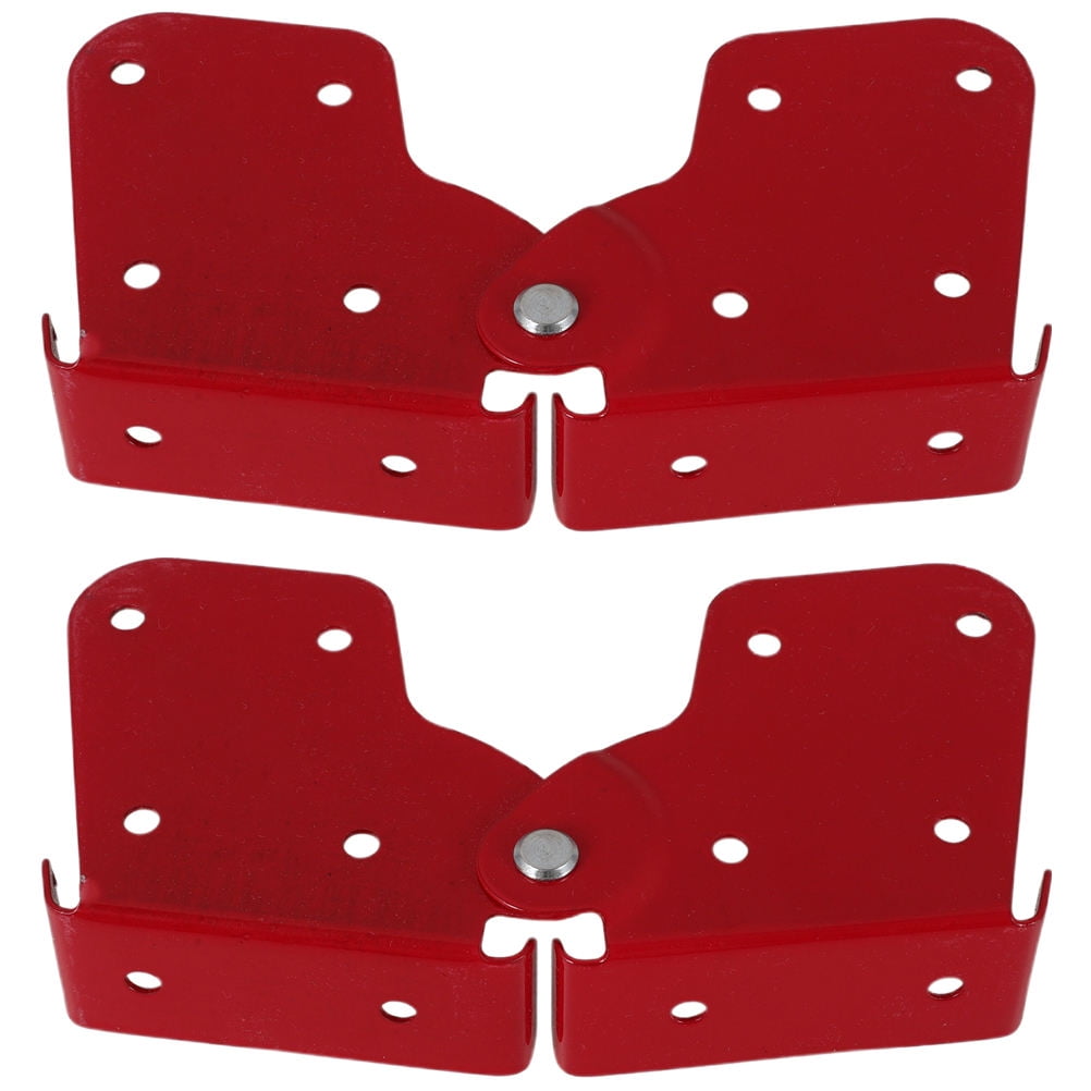 LEORX 2Pcs Folding Attic Ladder Hinges Iron Garage Hooks For Hanging ...