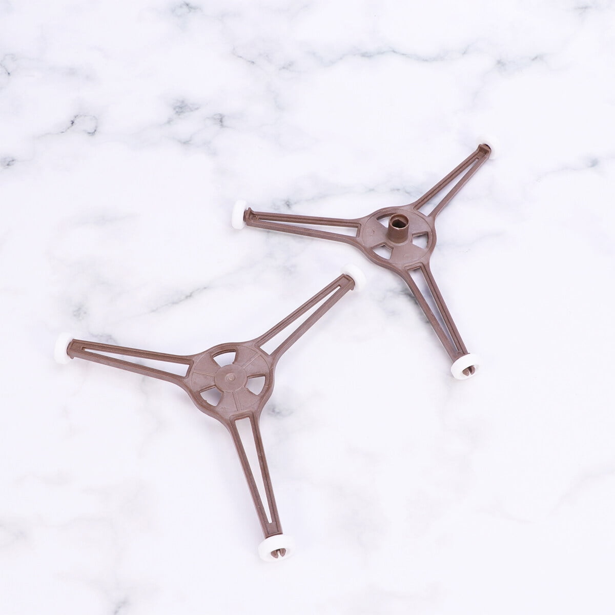 LEORX 2Pcs Microwave Turntable Stand Plastic Y-Type Support for Home ...
