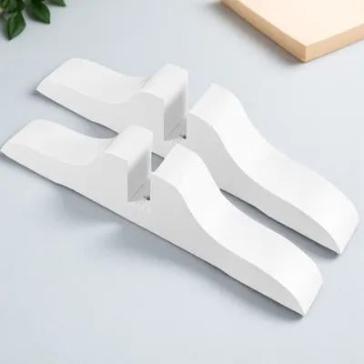 LEORX 2Pcs Wooden Room Divider Base Stand for Living Room and Office ...