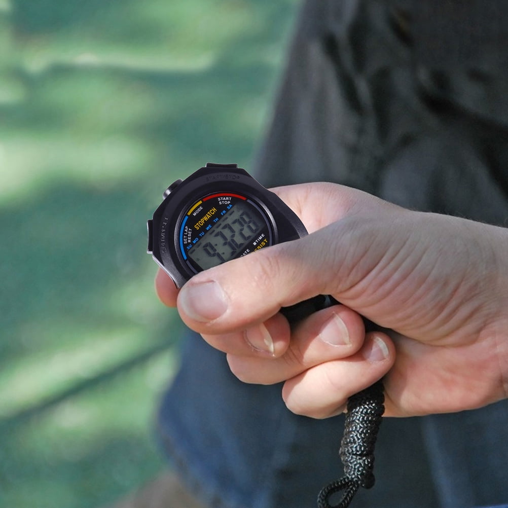 LEORX 2Set Electronic Sport Stopwatch Timer for Studying and ...