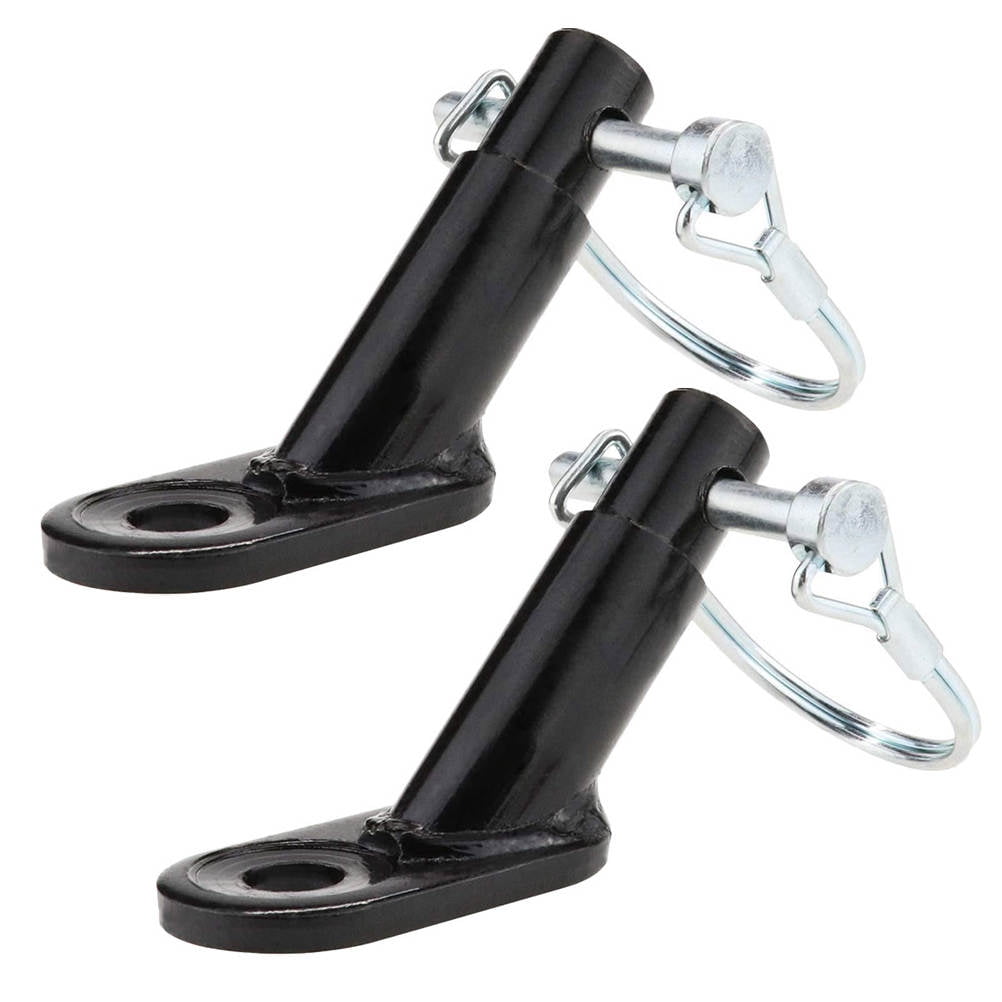 LEORX 2Set Iron Bike Towing Hitch Black Trailer Coupling Heavy Load ...