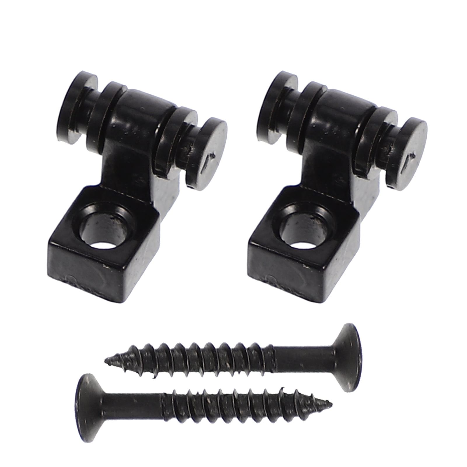LEORX 2Sets Guitar Special String Retainer Black Alloy for String ...