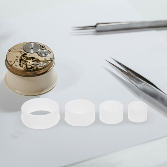 LEORX 2Sets White Plastic Reducing Bushing Adapters for Bench Grinder ...