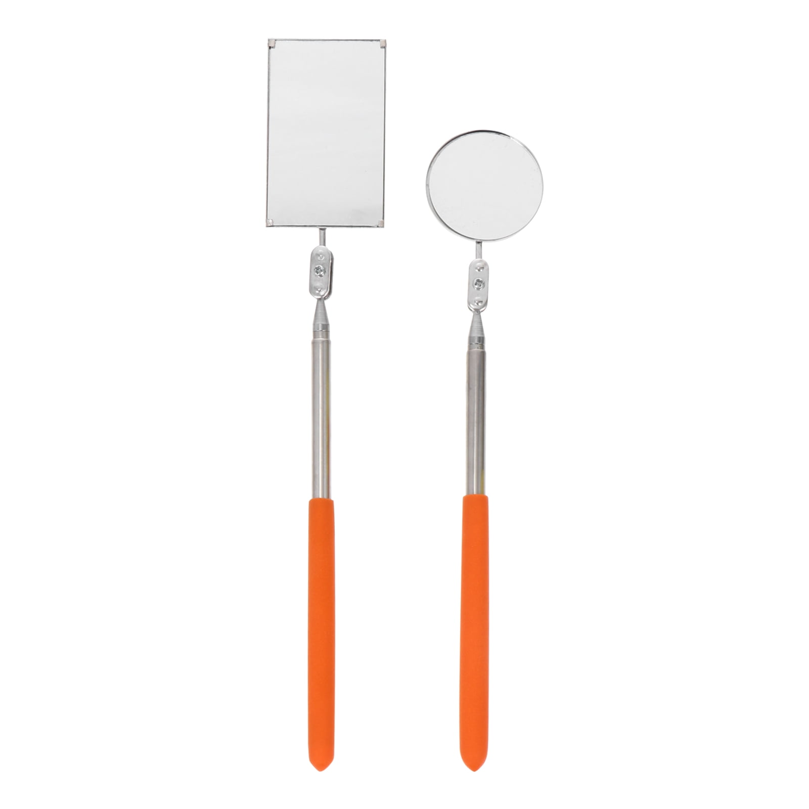 LEORX 2pcs Telescopic Vehicle Inspection Mirrors Reflectors For Easy ...