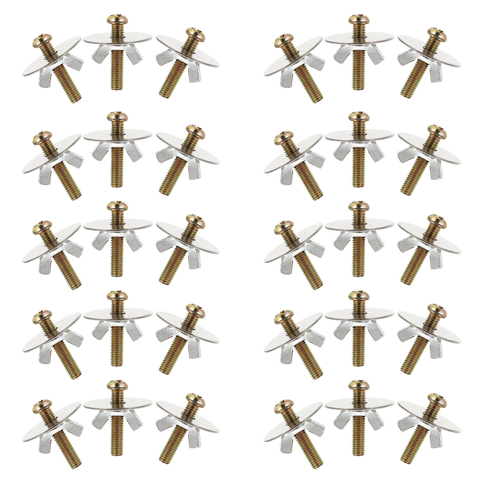 LEORX 30 Sets Bird Nest Accessories Random Color Wing Screws Bolts Bird ...
