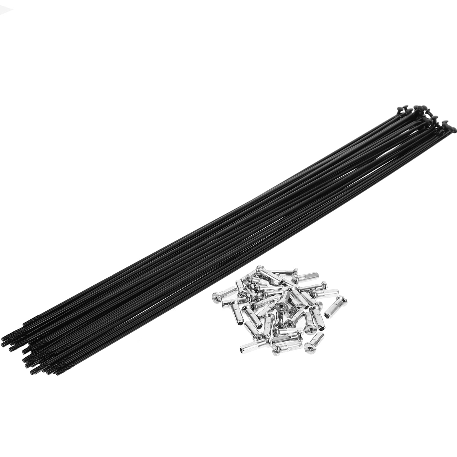 LEORX 36-Pcs Bike Spokes and Nipples for Mountain Bike Wheel Building ...