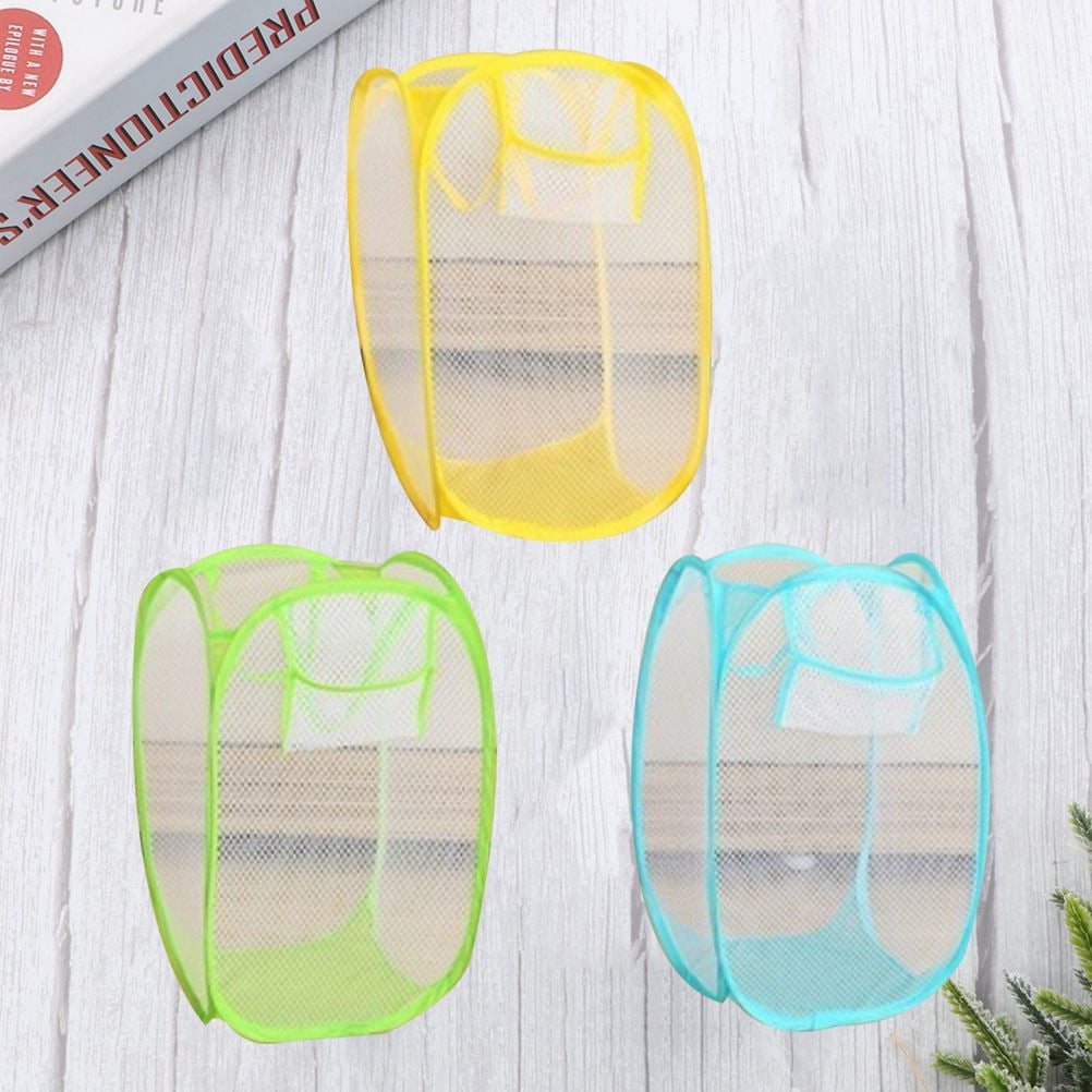 LEORX Collapsable Laundry Carrier Basket Lightweight Household Items ...
