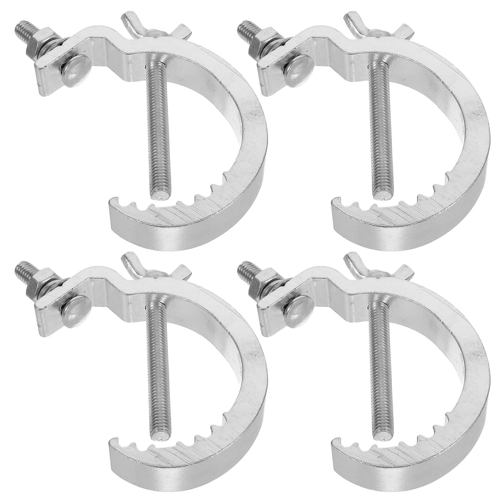 LEORX 4Pcs Stage Lighting Clamps for LED Effect Light 4.72X2.55X0.71in ...