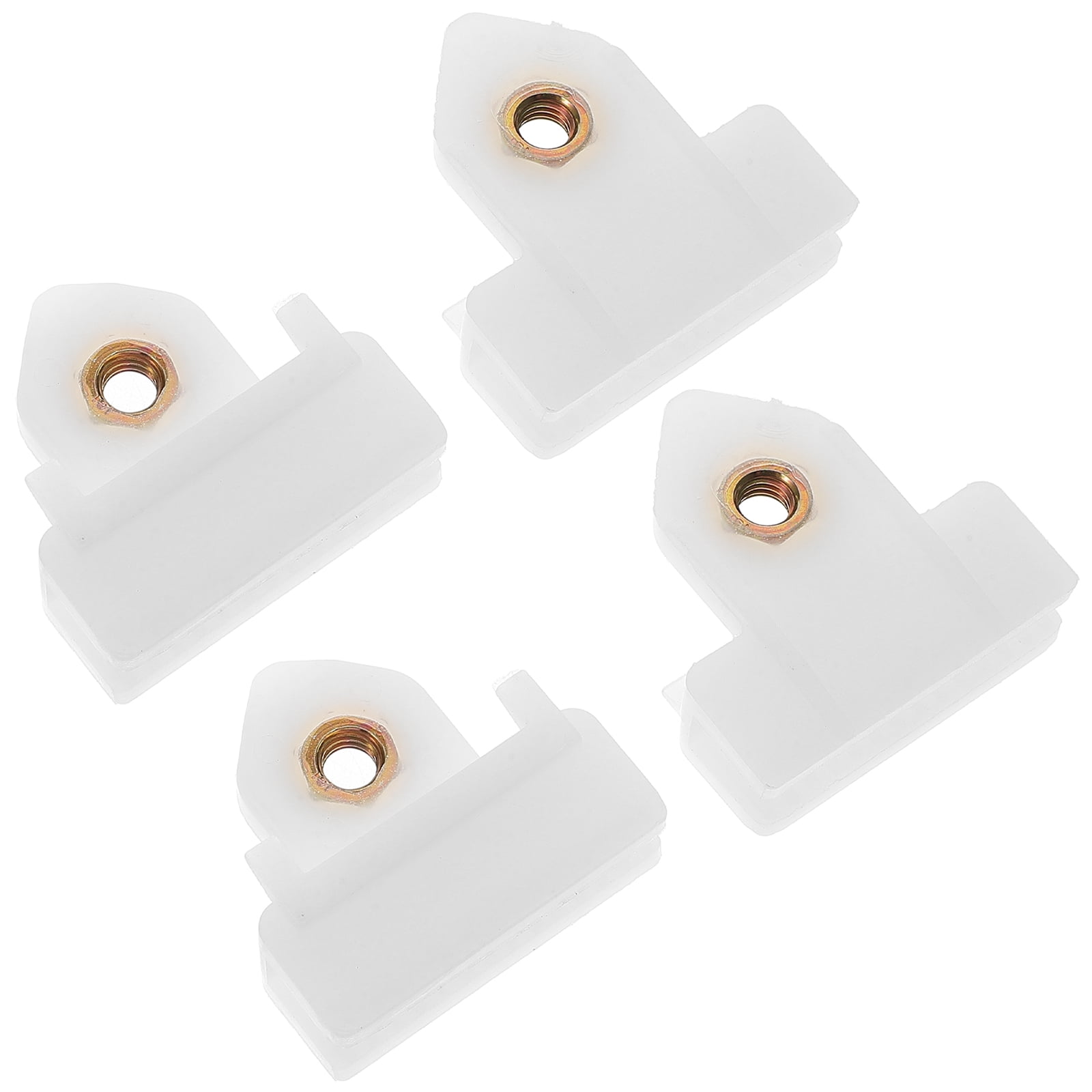 LEORX 4Pcs Versatile Design Door Window Glass Channel Clips Preventing ...