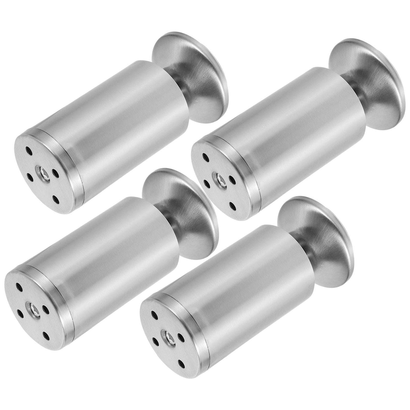 LEORX 4pcs Adjustable Cabinet Sofa Legs Stainless Steel Cupboard Coffee ...
