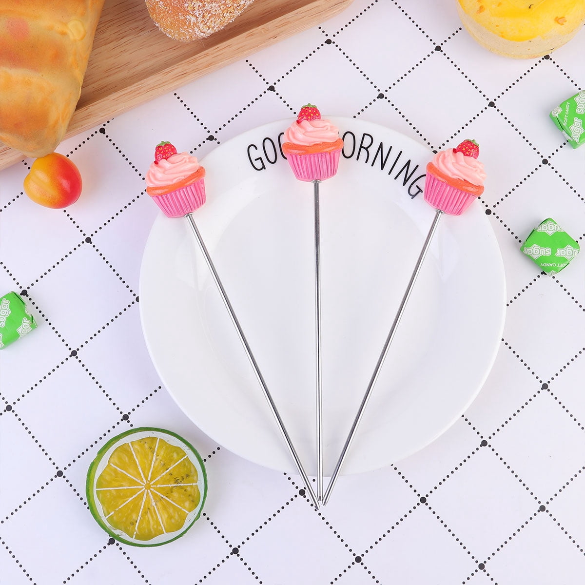LEORX 4pcs Cake Tester Needles Baking Equipment for Cakes Assorted ...