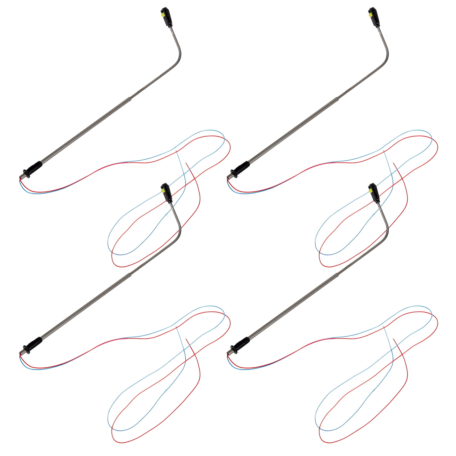 LEORX Mini Street Light Model Grey Stainless Steel 4Pcs - Walmart.com