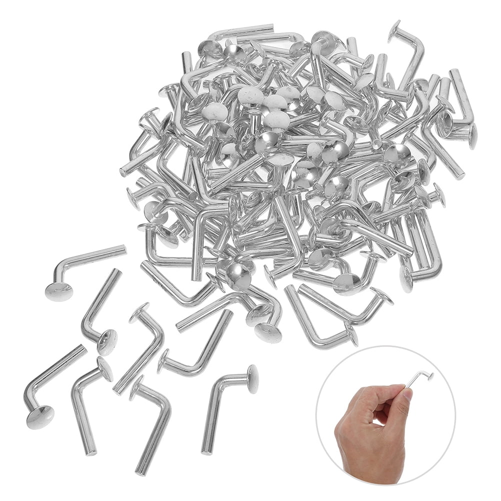 LEORX 50Pcs Pallet Rack Drop Pin for Wire Fencing and Warehouse Storage ...