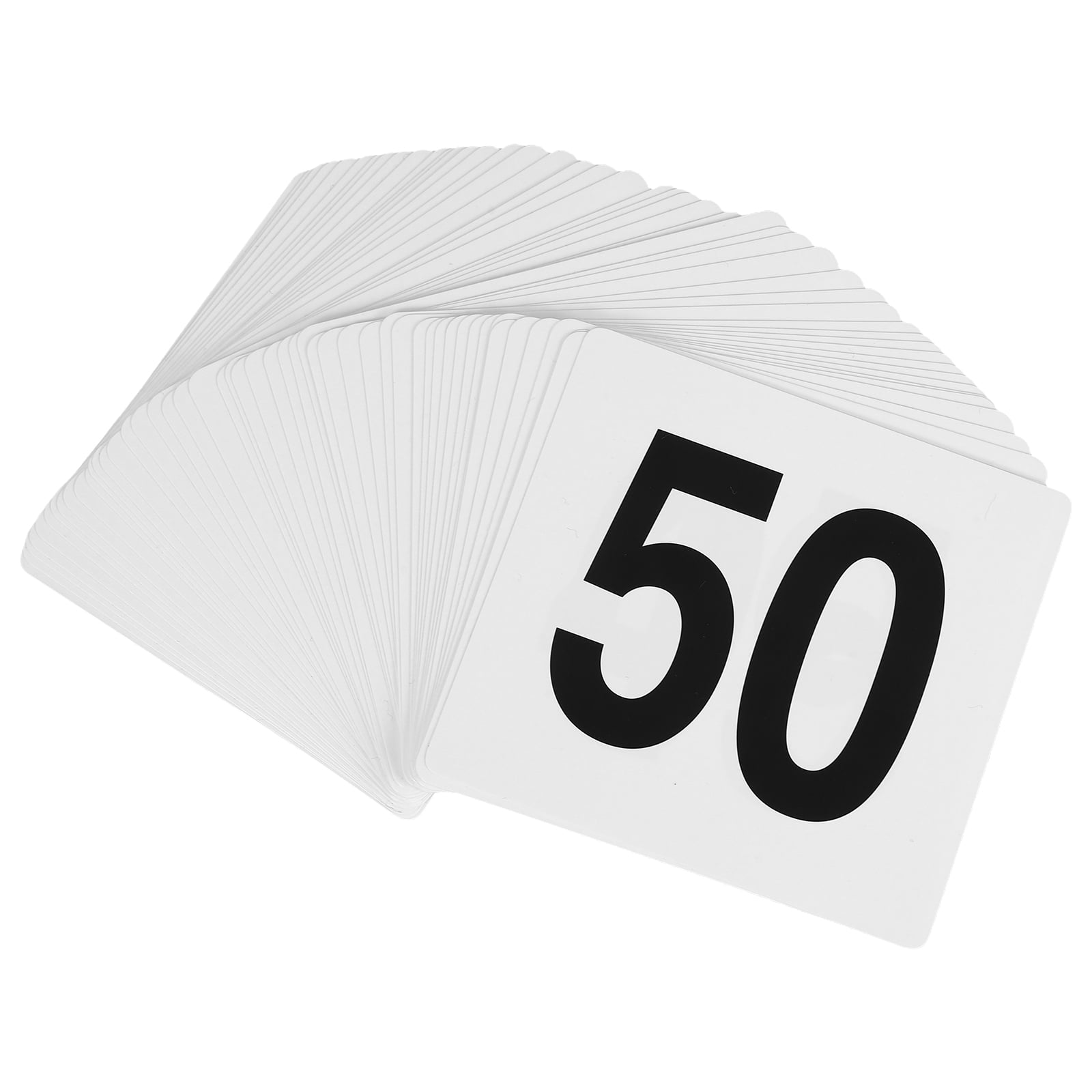 LEORX 50Set Number Place Cards for Wedding Receptions and Parties with ...