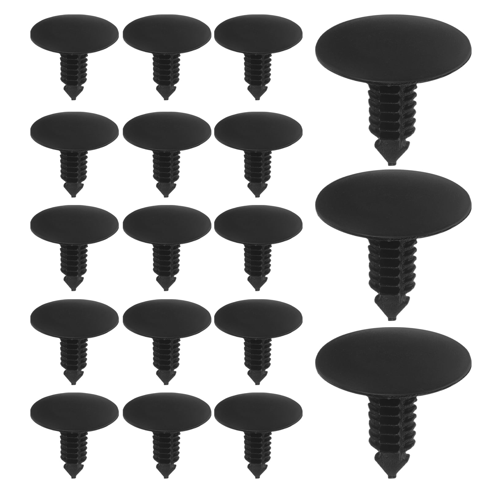 LEORX 50Set Plastic Door Clips for Securing Trunk Liners and Bumpers 2 ...