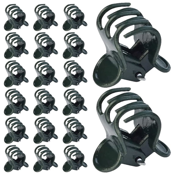 LEORX 60Pack Waterproof Flower Retainer Clamp for Vine Decoration in ...