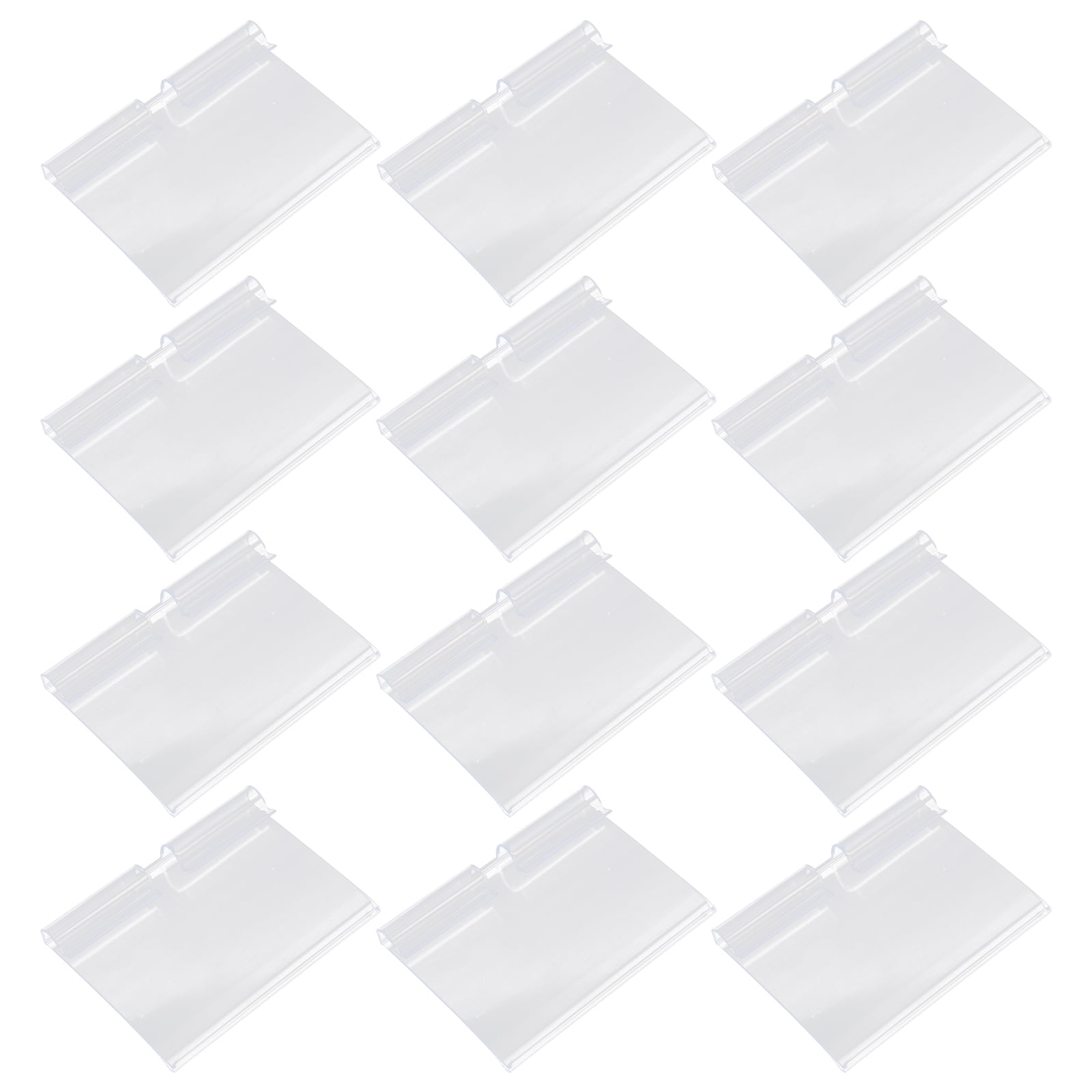 LEORX 60Pcs Price Sign Holder for Supermarket Shelf in Retail ...