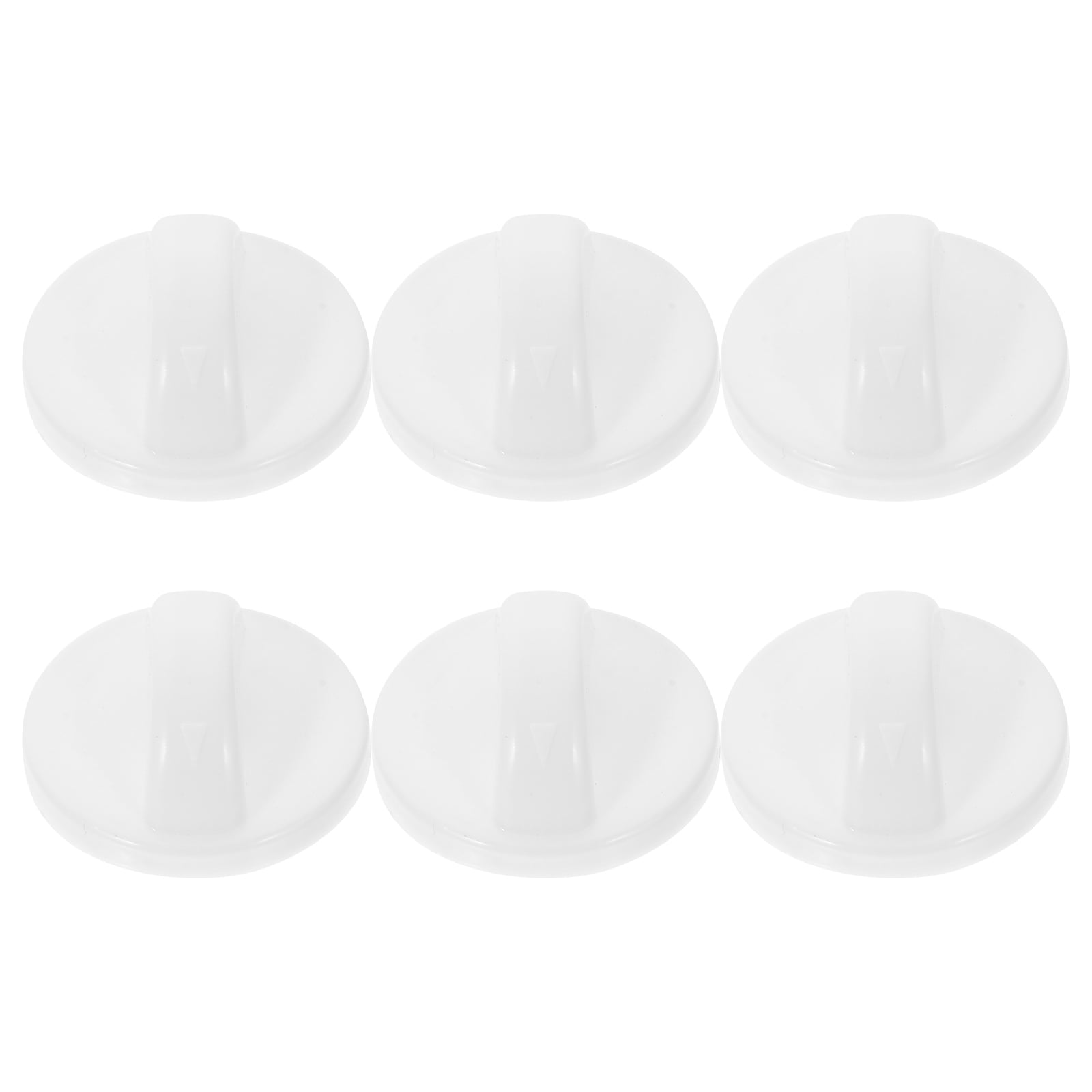 LEORX 6Pcs Desk Fan Knob Replacement Round Abs Timer Knob For Office ...