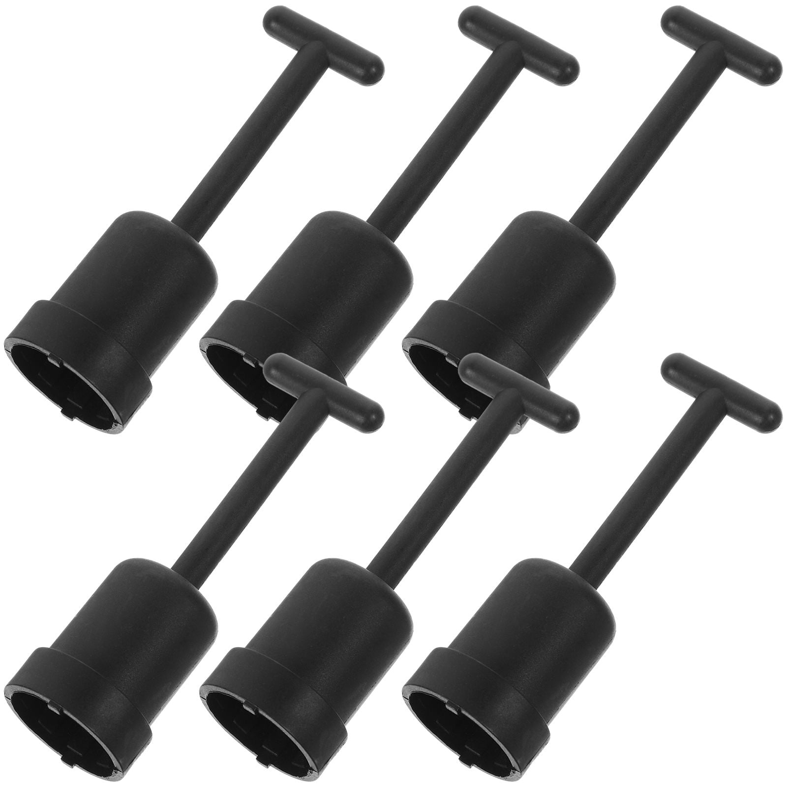 LEORX 6Pcs Black Plastic Light Socket Ring Tool for Home Light Fixture ...