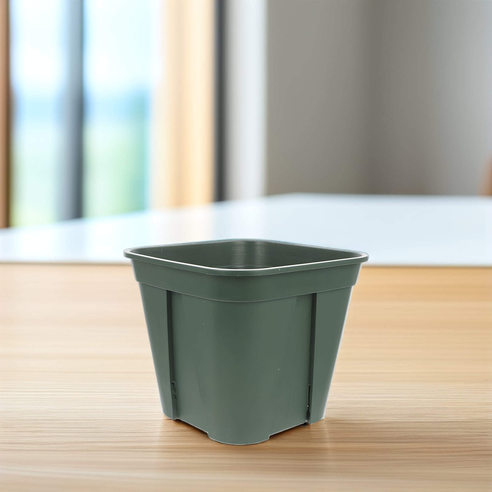 LEORX 6Set Flower Planting Pot Plastic Green Root Control for Household ...