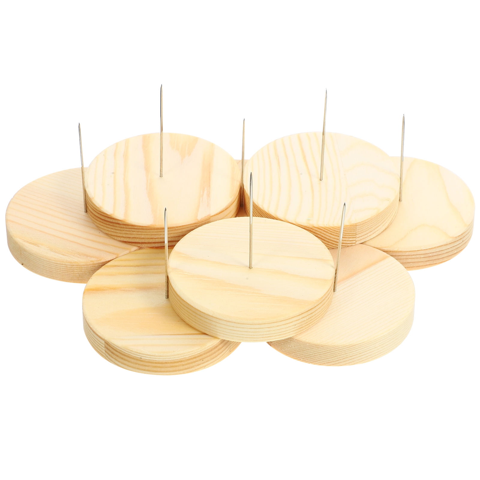 LEORX 8Pack Felt Doll Display Rack Wooden Metal Material For Home Decor ...