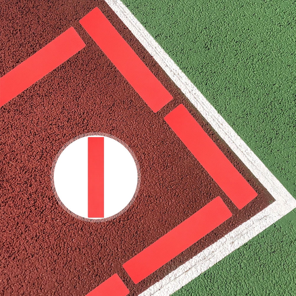 LEORX 8Pcs Court Line Marker Set Pvc Cushion .56X2.75X0.12in For ...