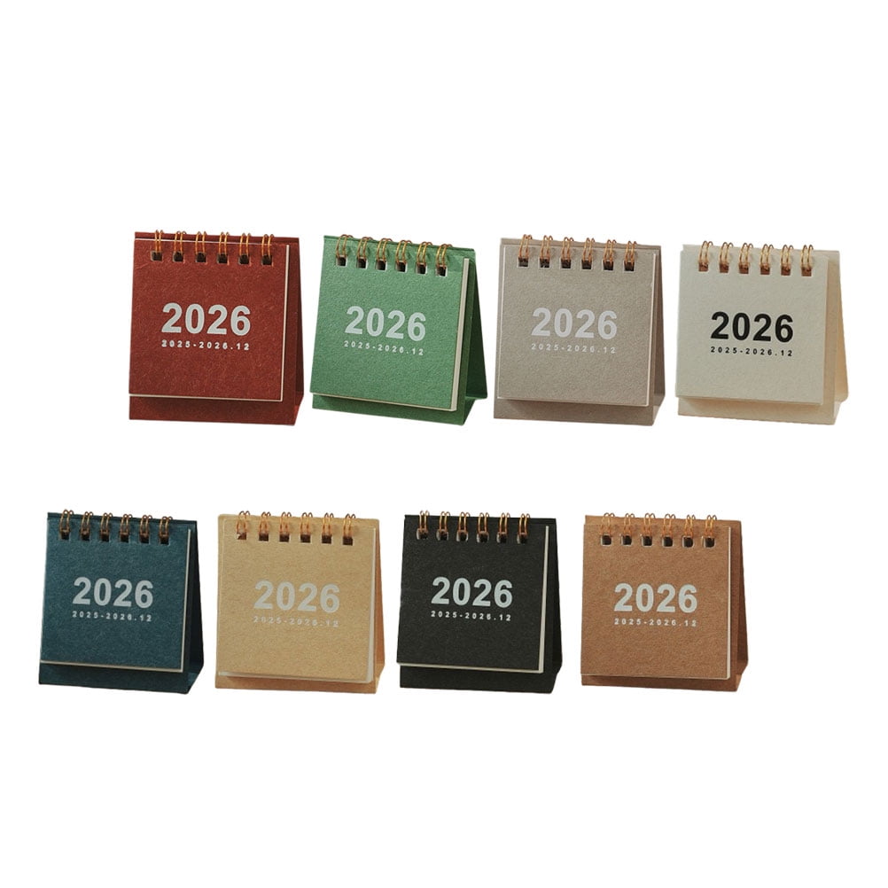 LEORX 8Set Daily Schedule Calendar Paper Assorted Color for Portable ...
