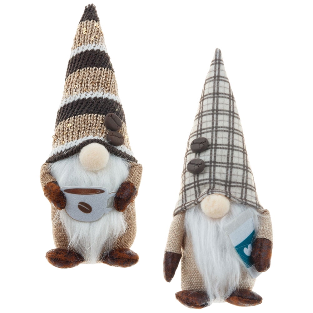 LEORX Adorable Gnome Doll Decoration for Tabletop and Desk Made with PP ...