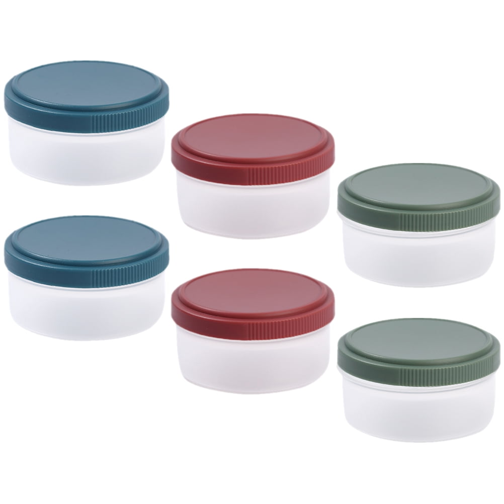 LEORX Assorted Color Small Sauce Boxes 6pcs for Storage Soy Sauce ...