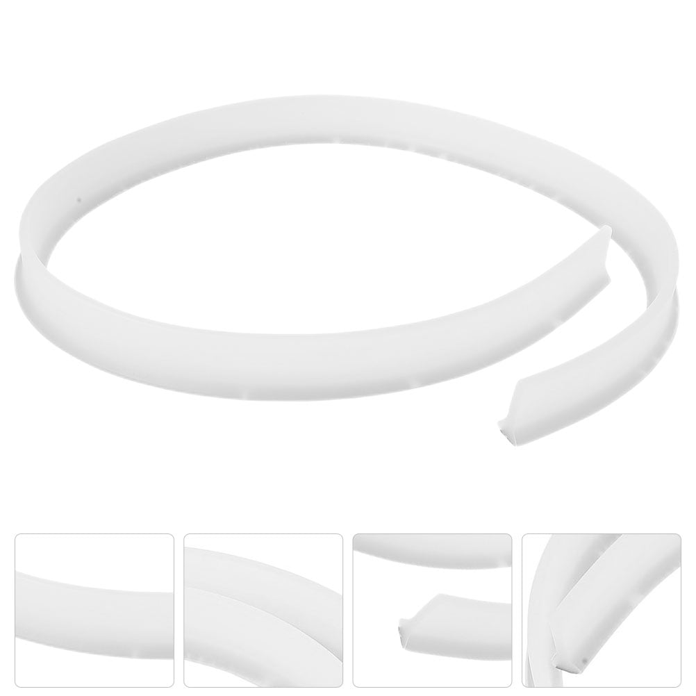 LEORX Bathroom Shower Strip Flexible Sealing 1Set TPE Waterproof For ...
