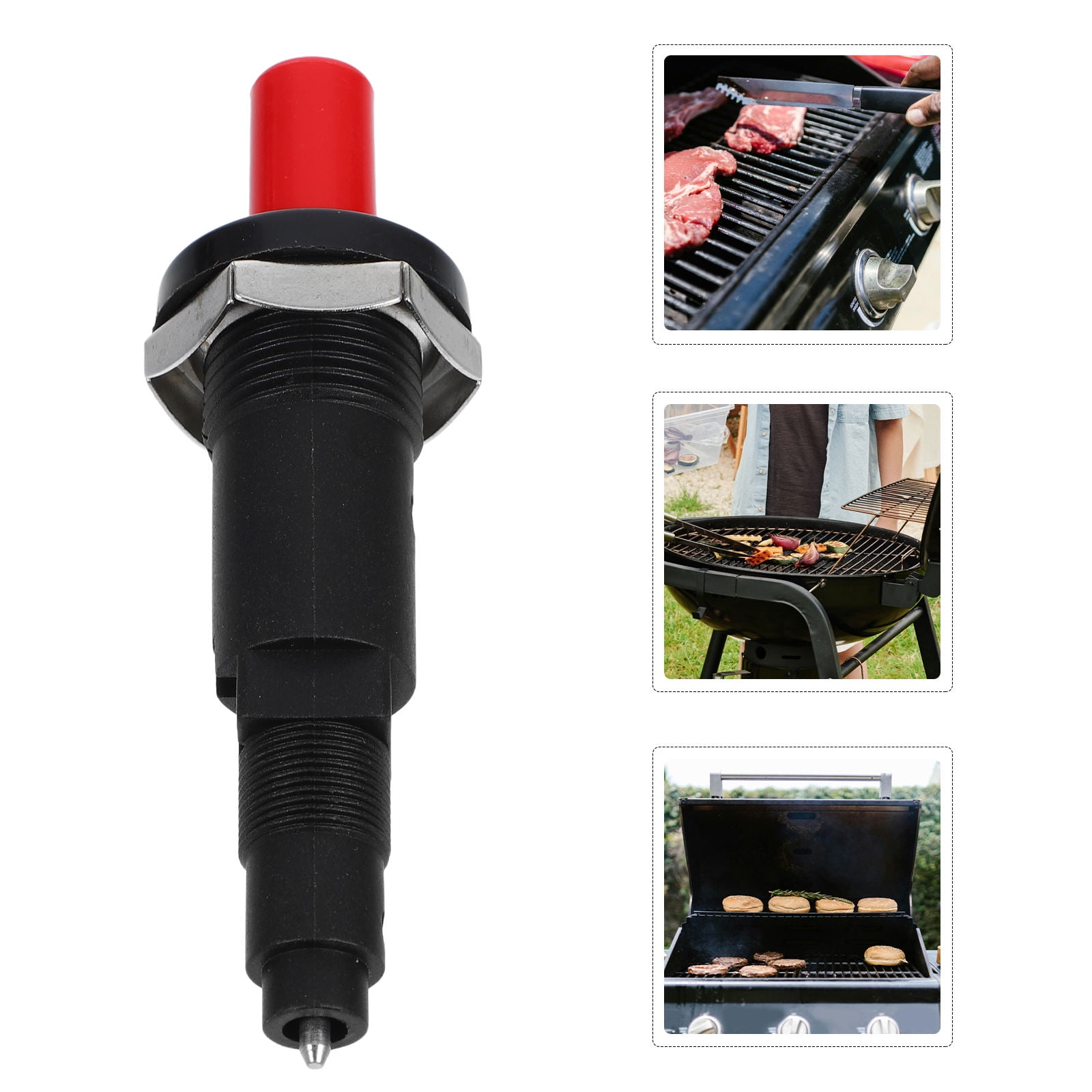 LEORX Bbq Grill Igniter 1Set Black PP Material For Adults Camping ...