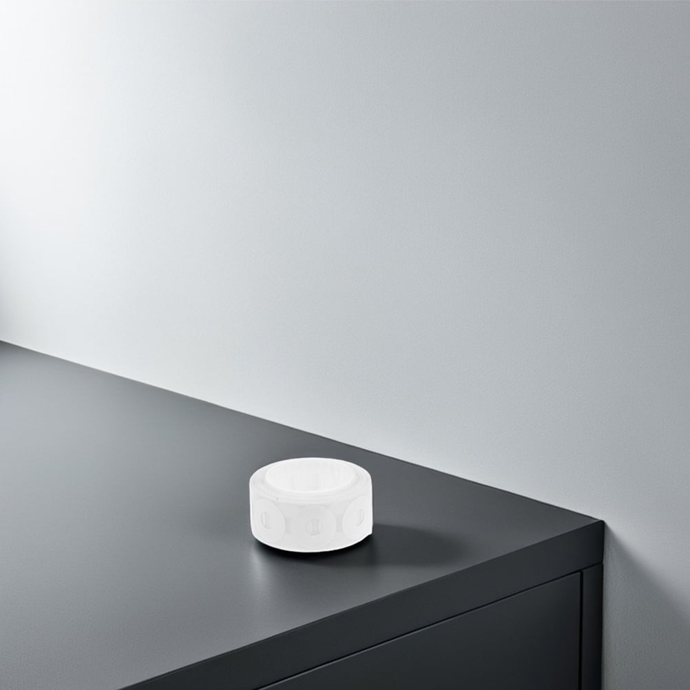 LEORX Binder Hole Reinforcement Stickers 250Pcs Round White PVC Ideal ...