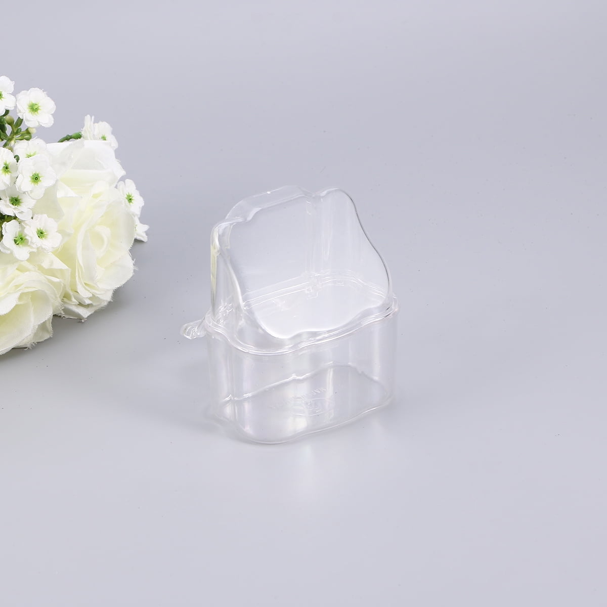 LEORX Bird Feeding Cups Bird Feeder Transparent Acrylic 1Set - Walmart.com