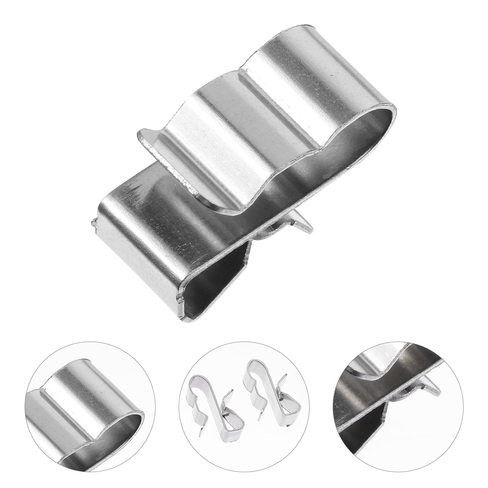 LEORX Cable Fixation 50Set Metal Cable Clips with Insulation Protection ...