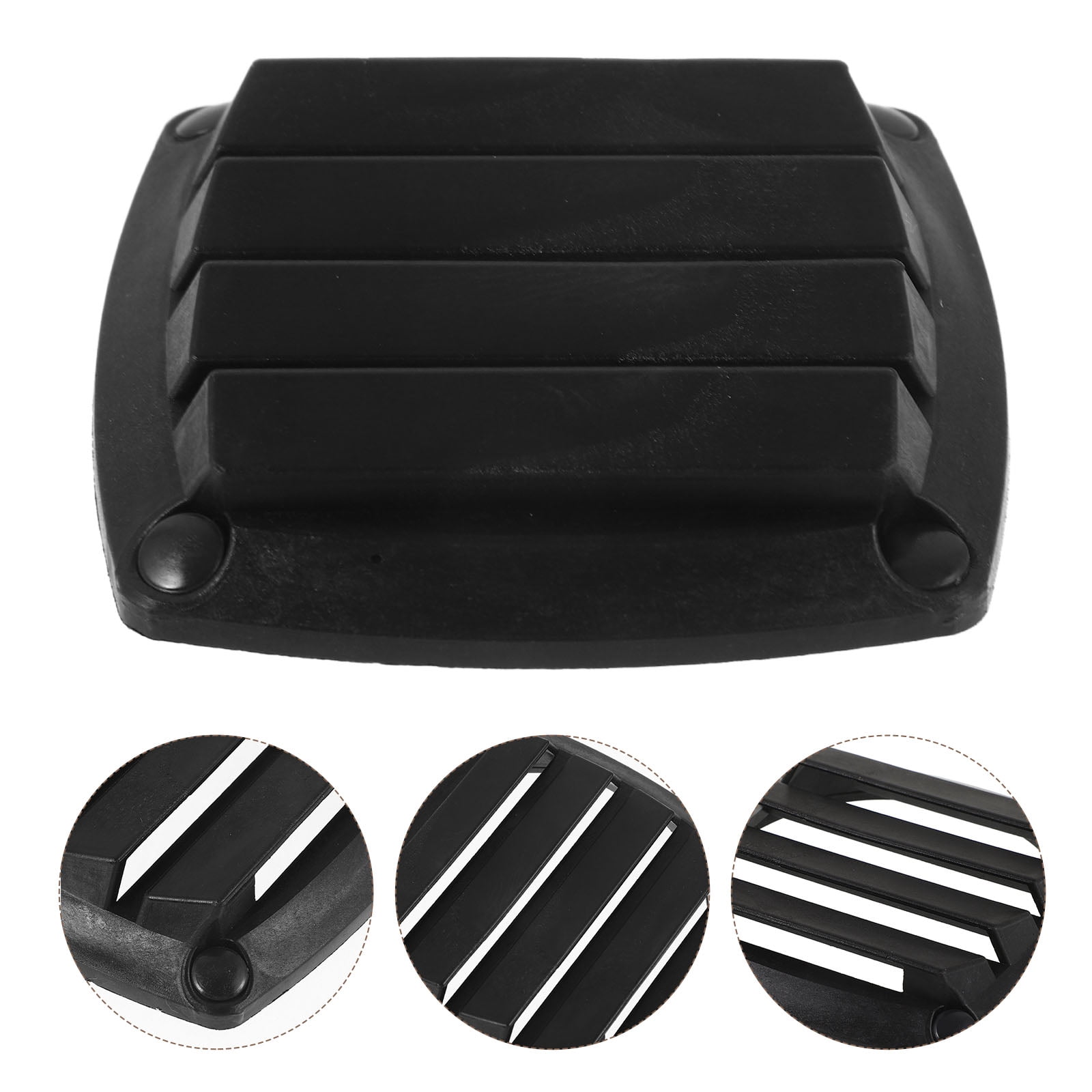 LEORX Camper Replacement Vent 1 Set in Black Nylon for RV and Marine ...