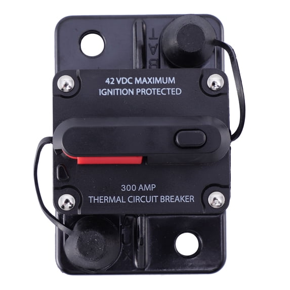 LEORX Auto Reset Circuit Breaker for Car with Waterproof Cover Durable ...