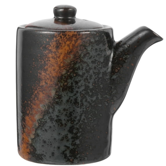 LEORX Ceramic Soy Sauce Pot Japanese Soy Oil Dispenser Sauce Containers ...