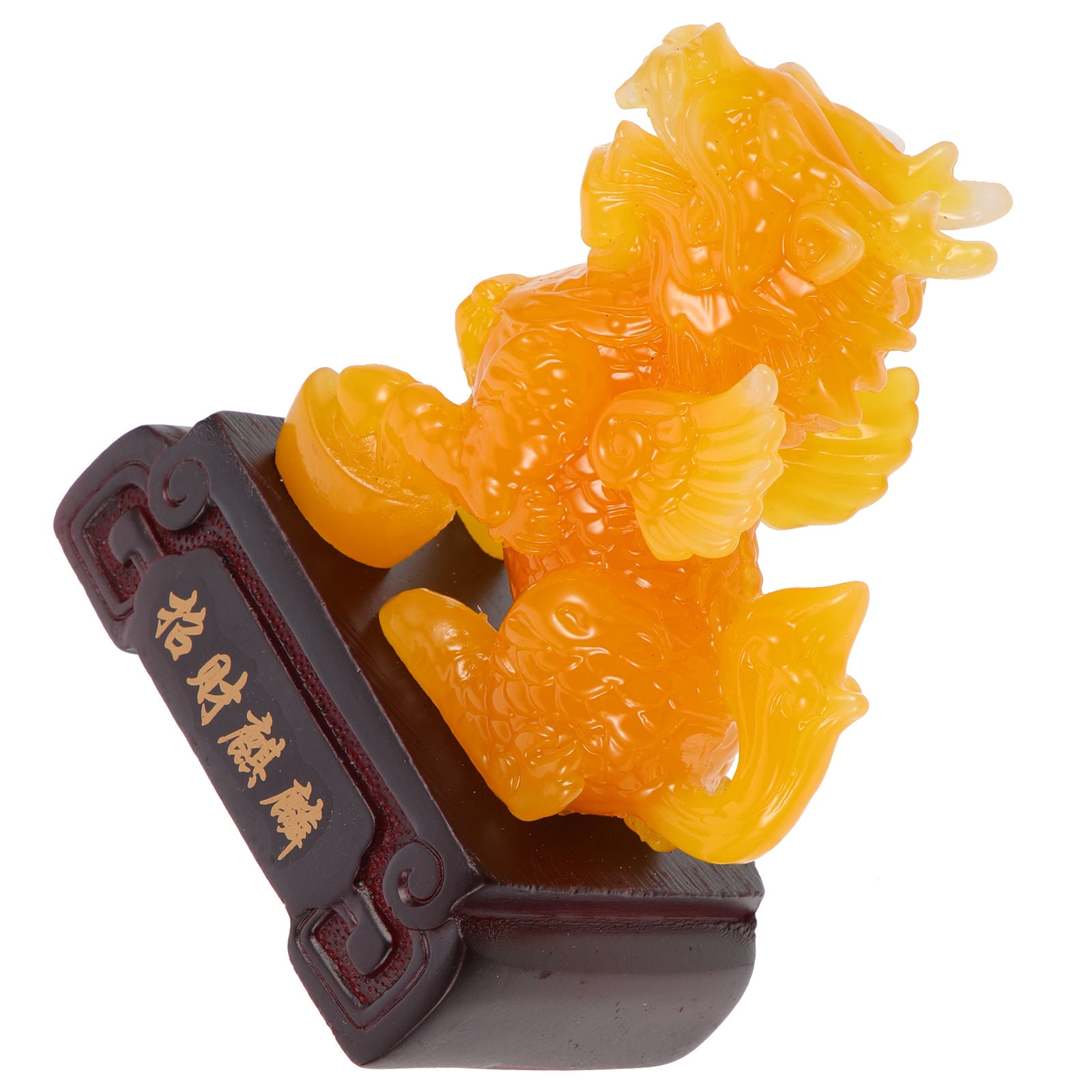 LEORX Chinese New Year Figurine Kylin Shape Decoration Resin 1Set ...