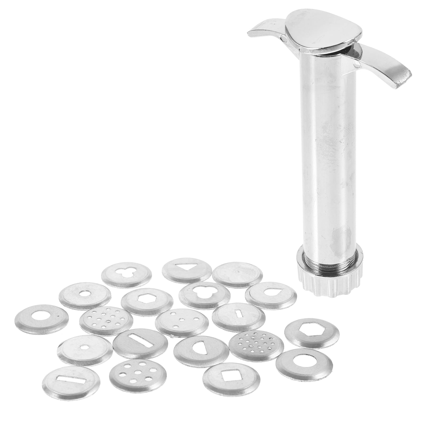 LEORX Clay Squeezer With Molding Function Silver Color 1Set For ...