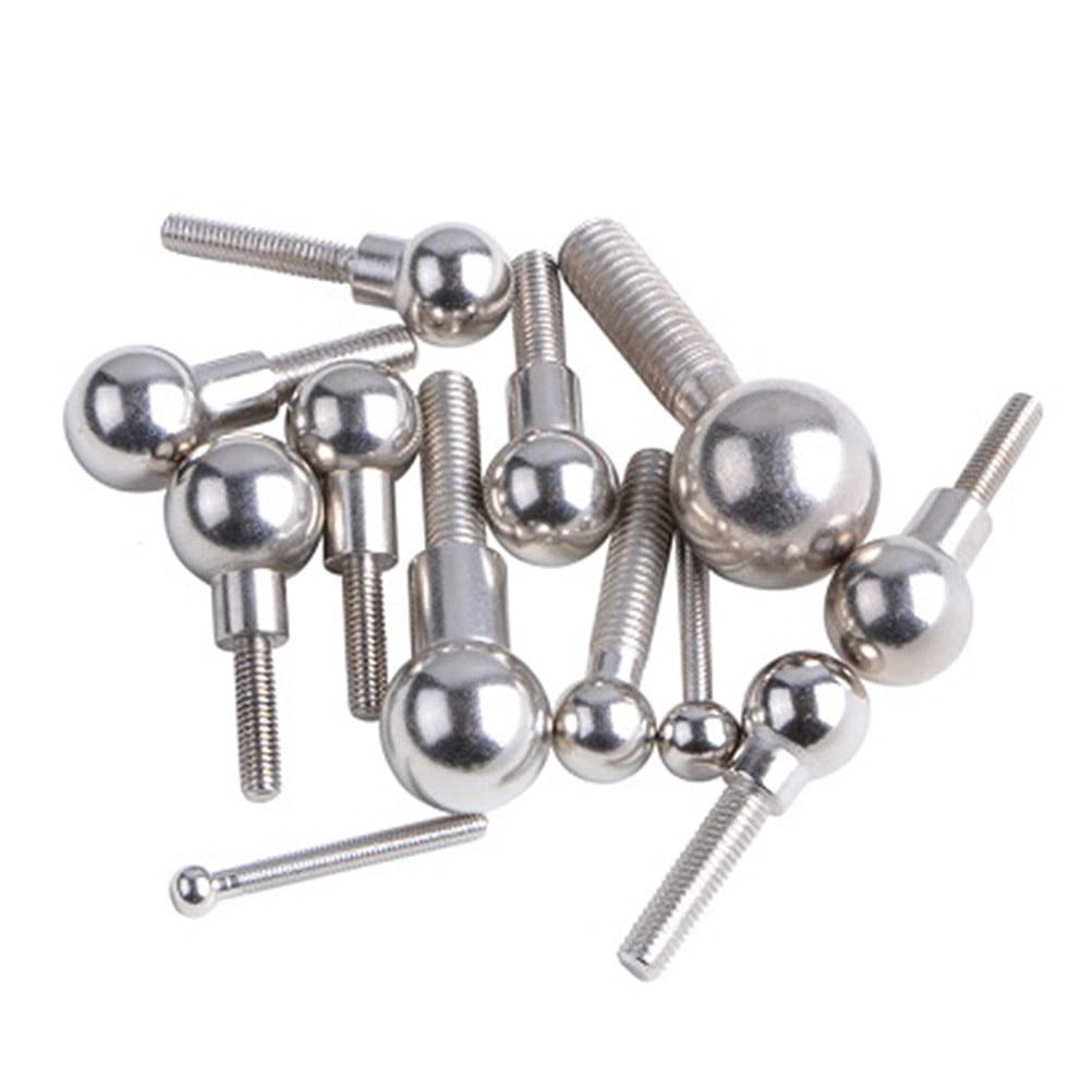 LEORX Cnc Machined Nickel Plated Spherical Ball Screw Prevention For ...